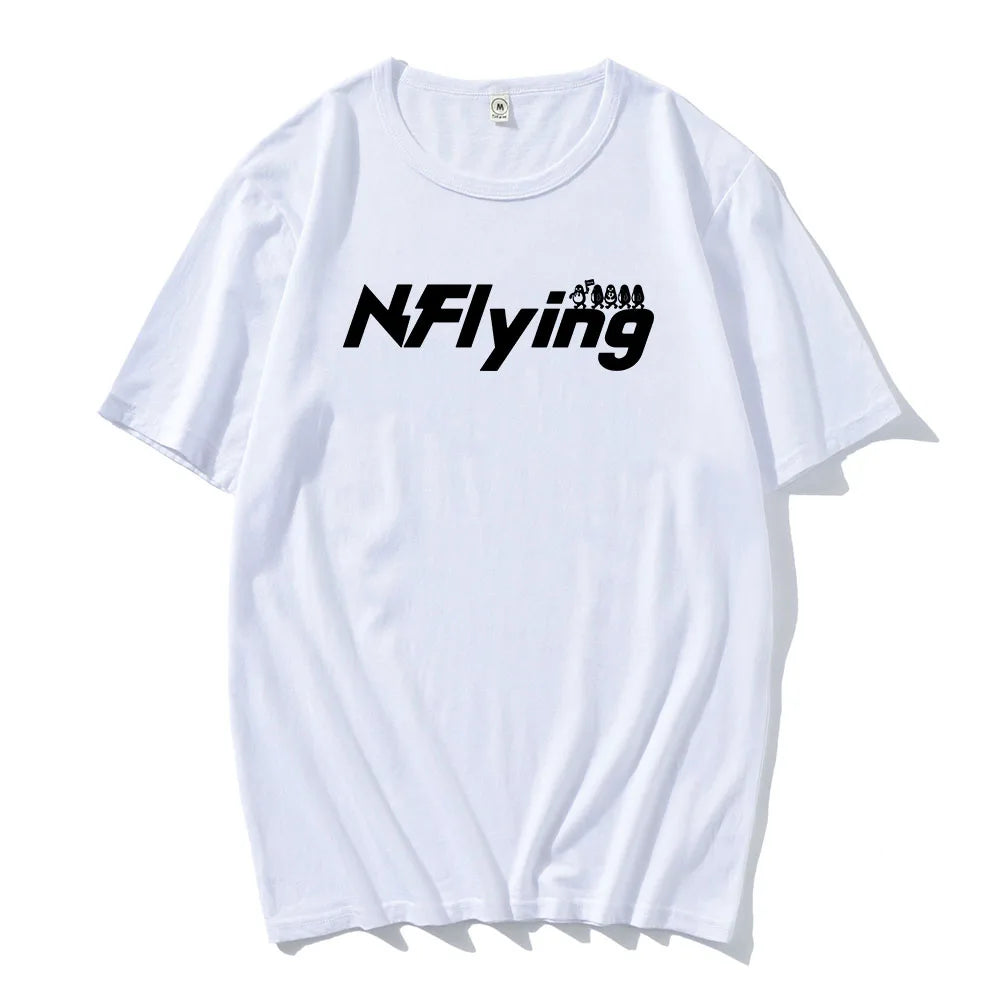 Fashion Band N.Flying Printing Tshirts Summer Loose Cotton Male T-shir ...